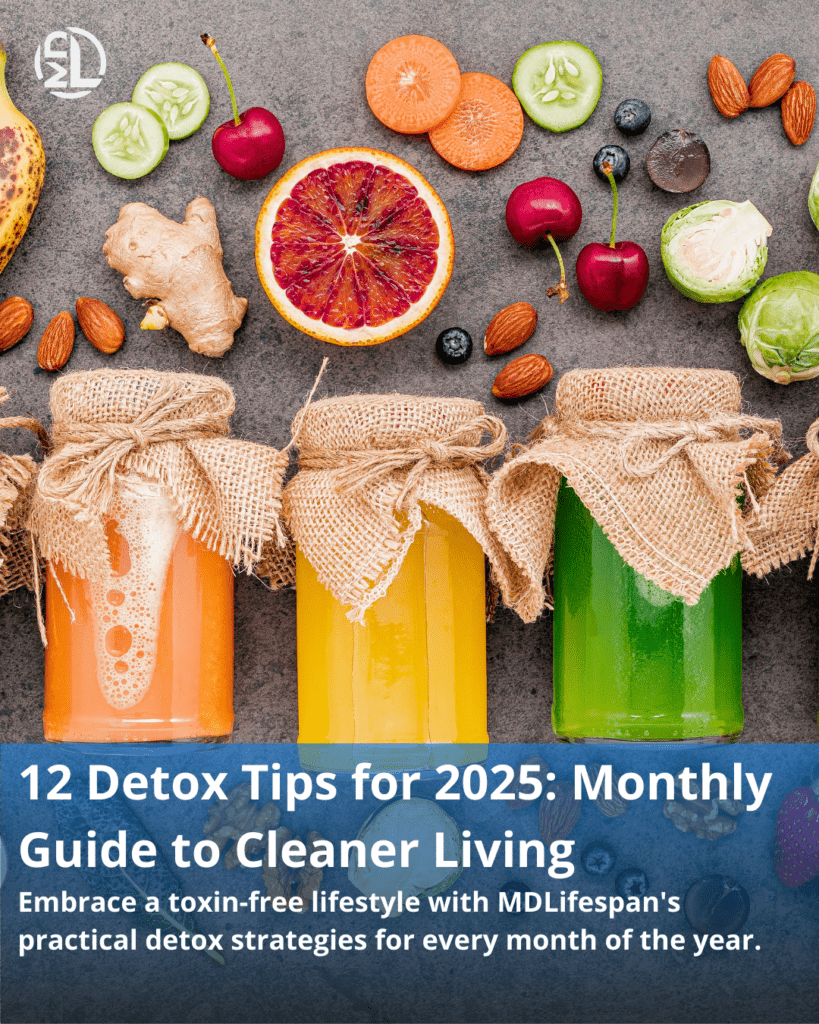 12 Detox Tips for 2025: A Monthly Guide to Cleaner Living - MDLifespan